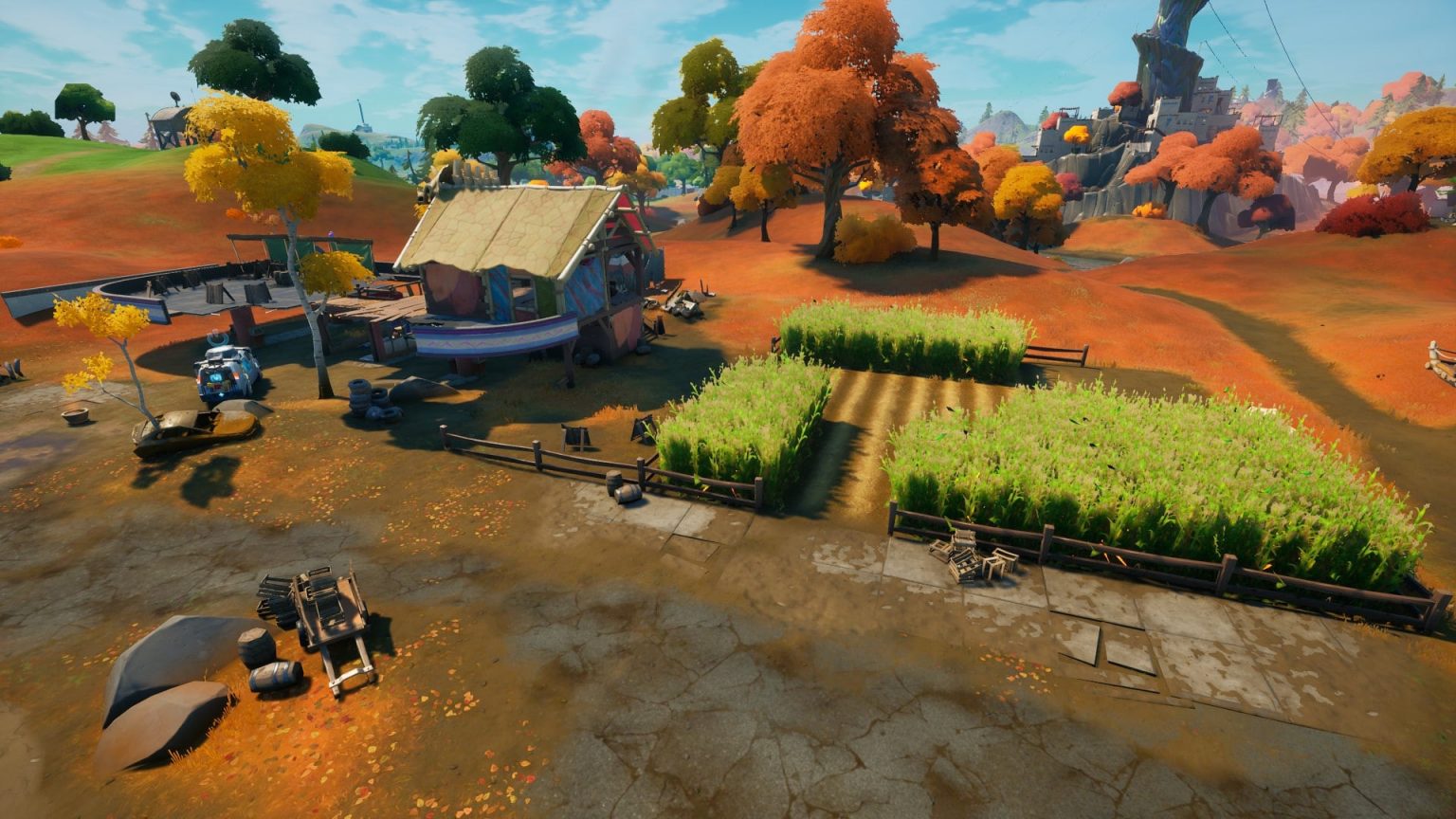 Дикая Деревня (Boney Burbs) - локация фортнайт - Фортнайт (Fortnite)