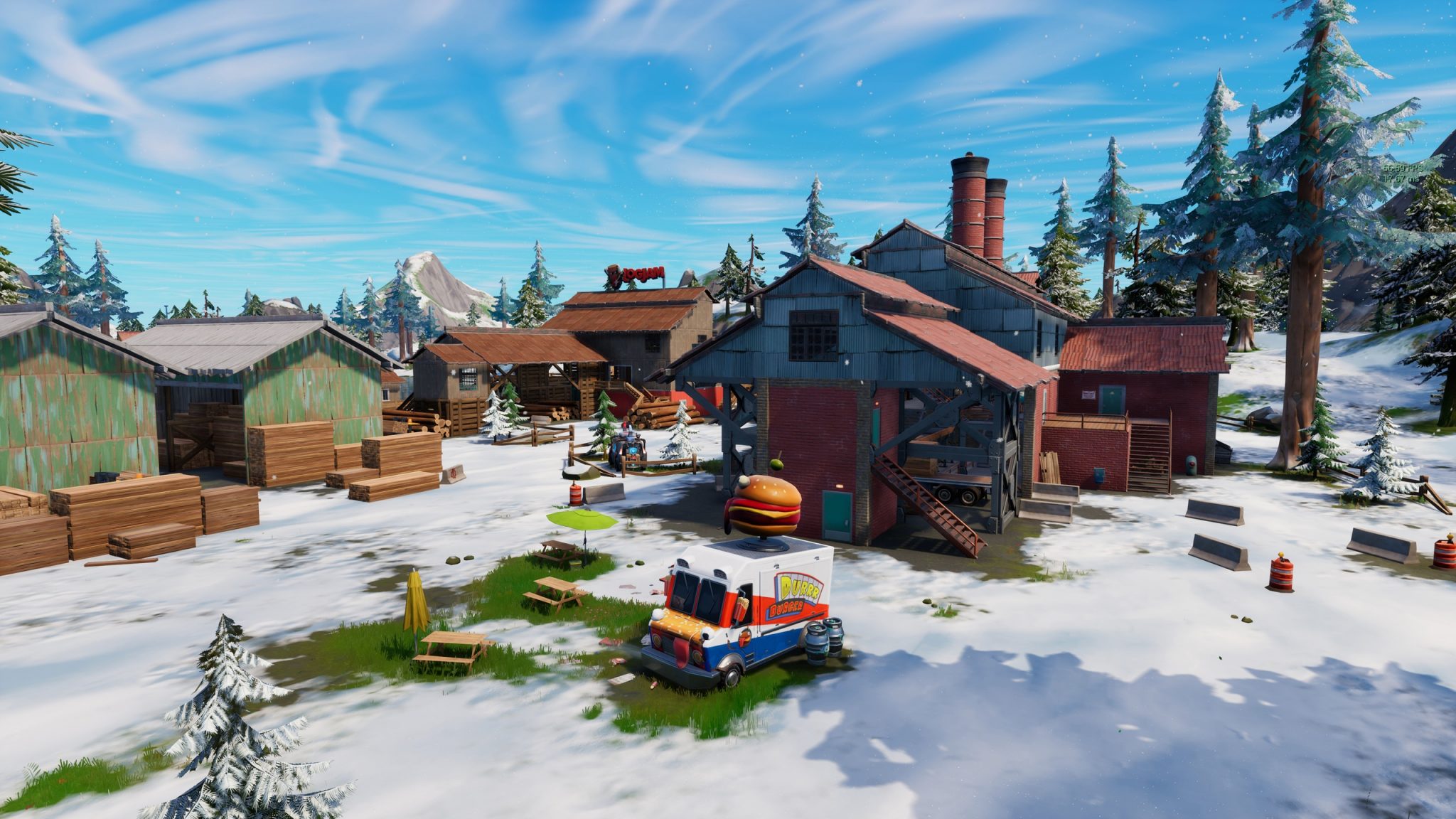 Локация Ладная Лесопилка (Logjam Lumberyard) - Фортнайт (Fortnite)