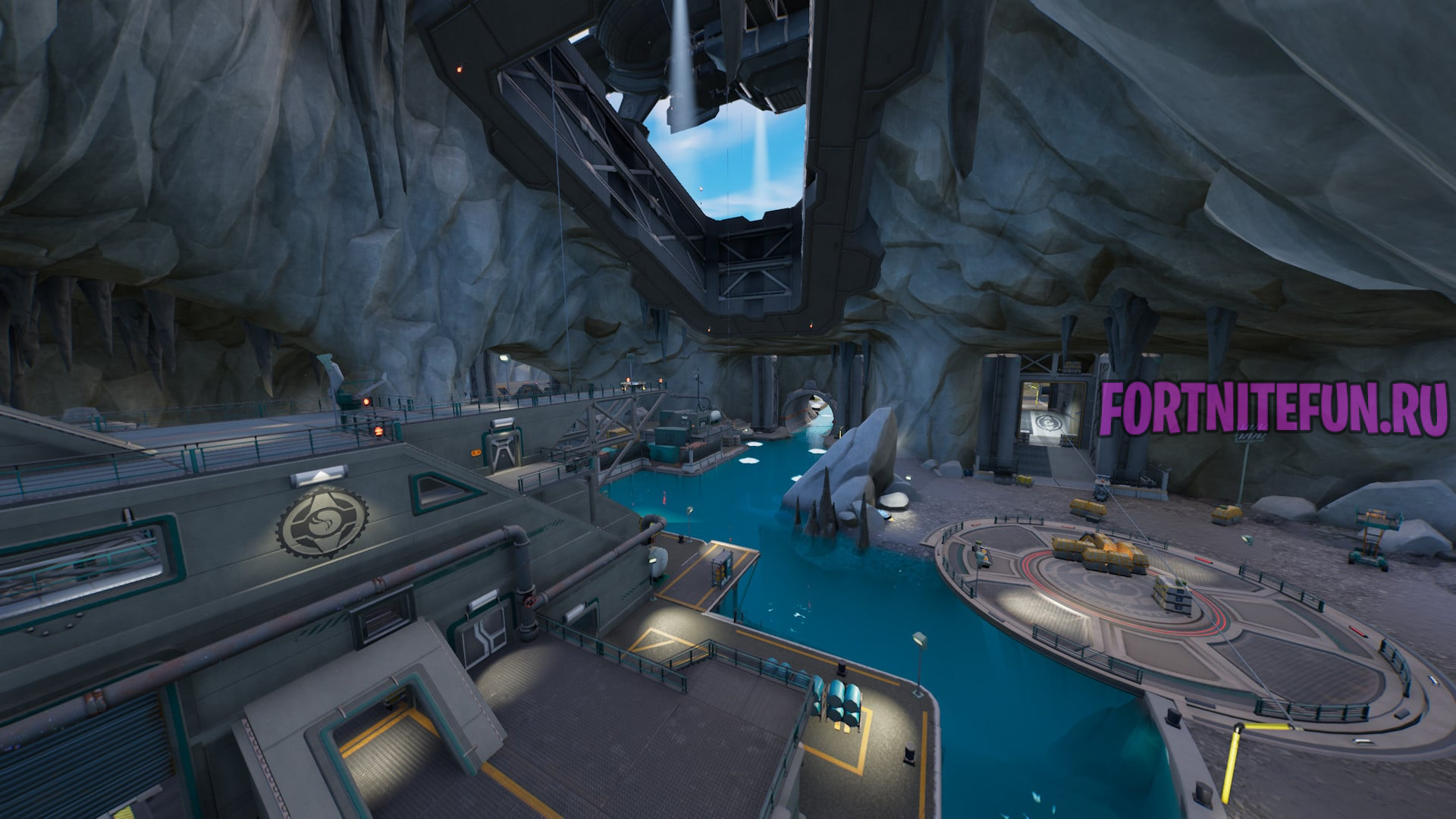 Локация Пещера Петли (Command Cavern) - Фортнайт (Fortnite)
