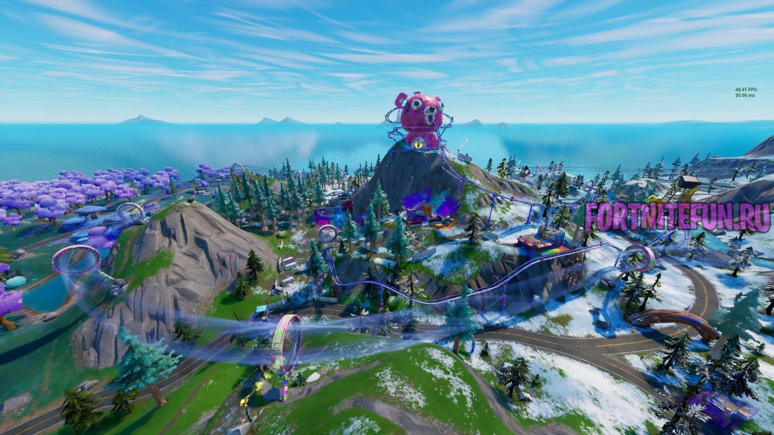 Локация Праздничная Пещера (Rave Cave) - Фортнайт (Fortnite)